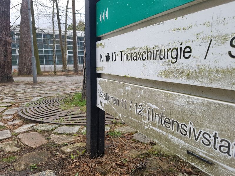 Senat will 500 Geflüchtete in Lungenklinik unterbringen