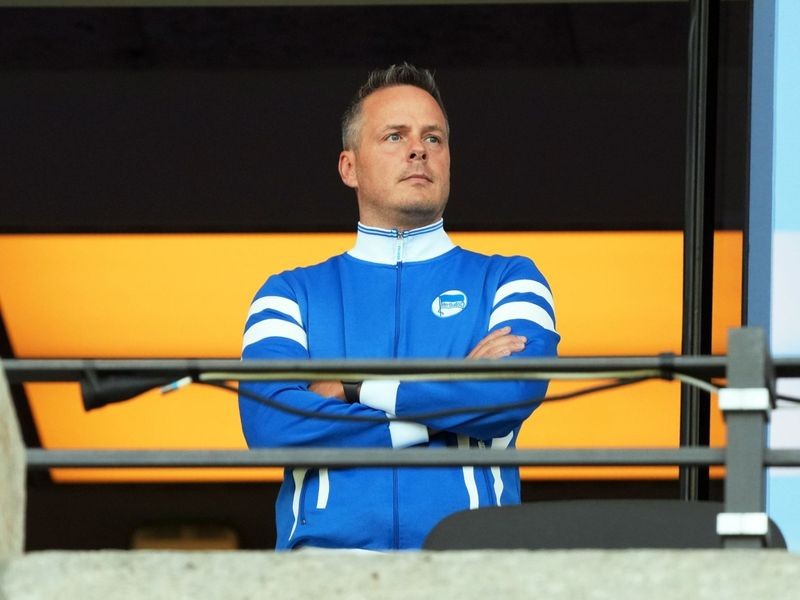 Hertha-Präsident Kay Bernstein in Bildern