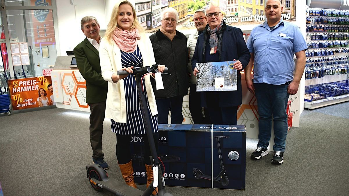 Hauptgewinn: Julia Pudenz (35) aus Gotha mit Losglück
