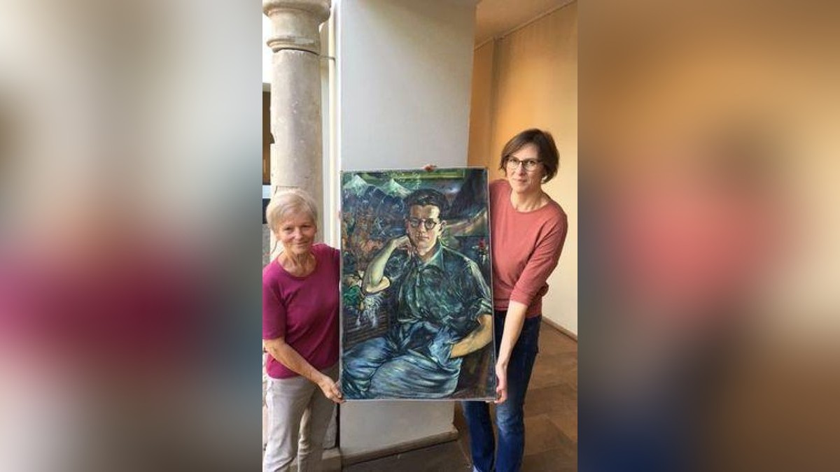 Weimarer Künstler: Wertvolles Porträt gerettet