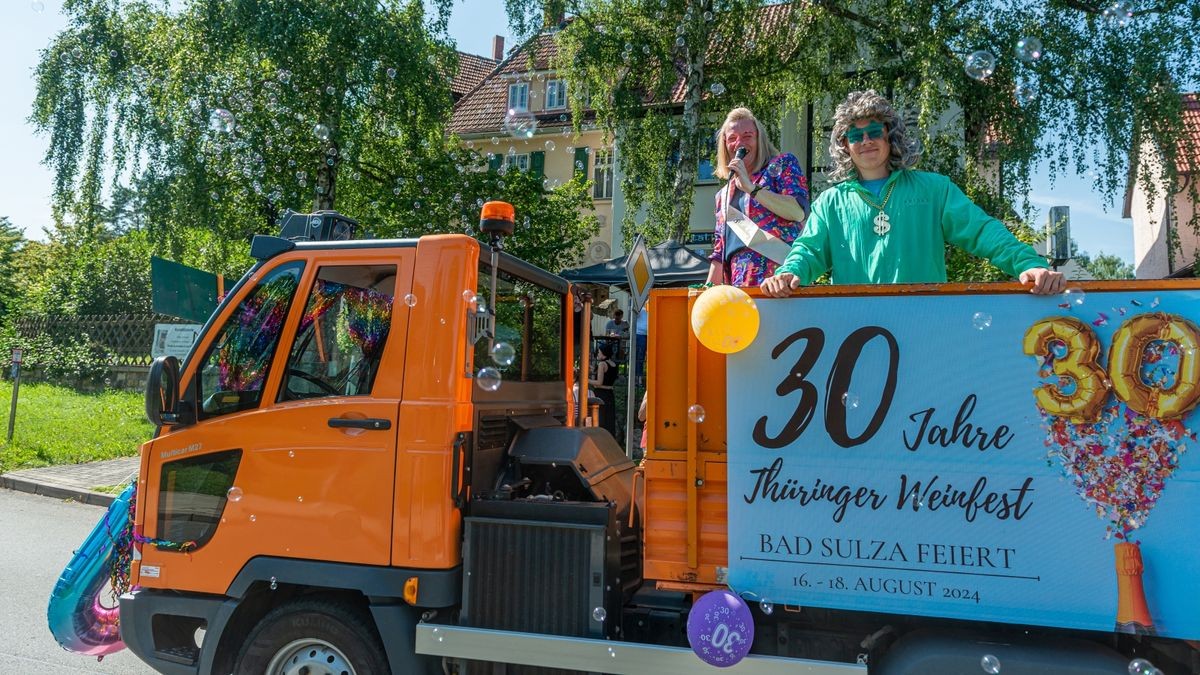 Bad Sulza: Zahlreiche Höhepunkte im Weinfest-Jubiläumsjahr