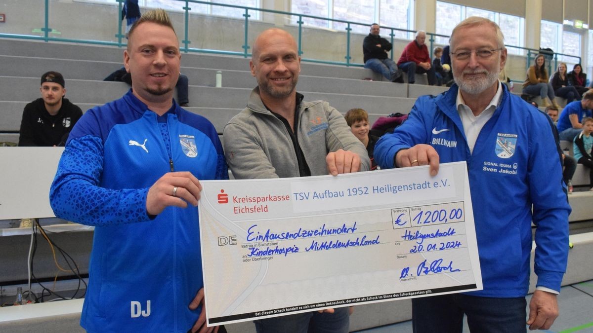 Eichsfelder Sportler haben Herz für schwerstkranke Kinder