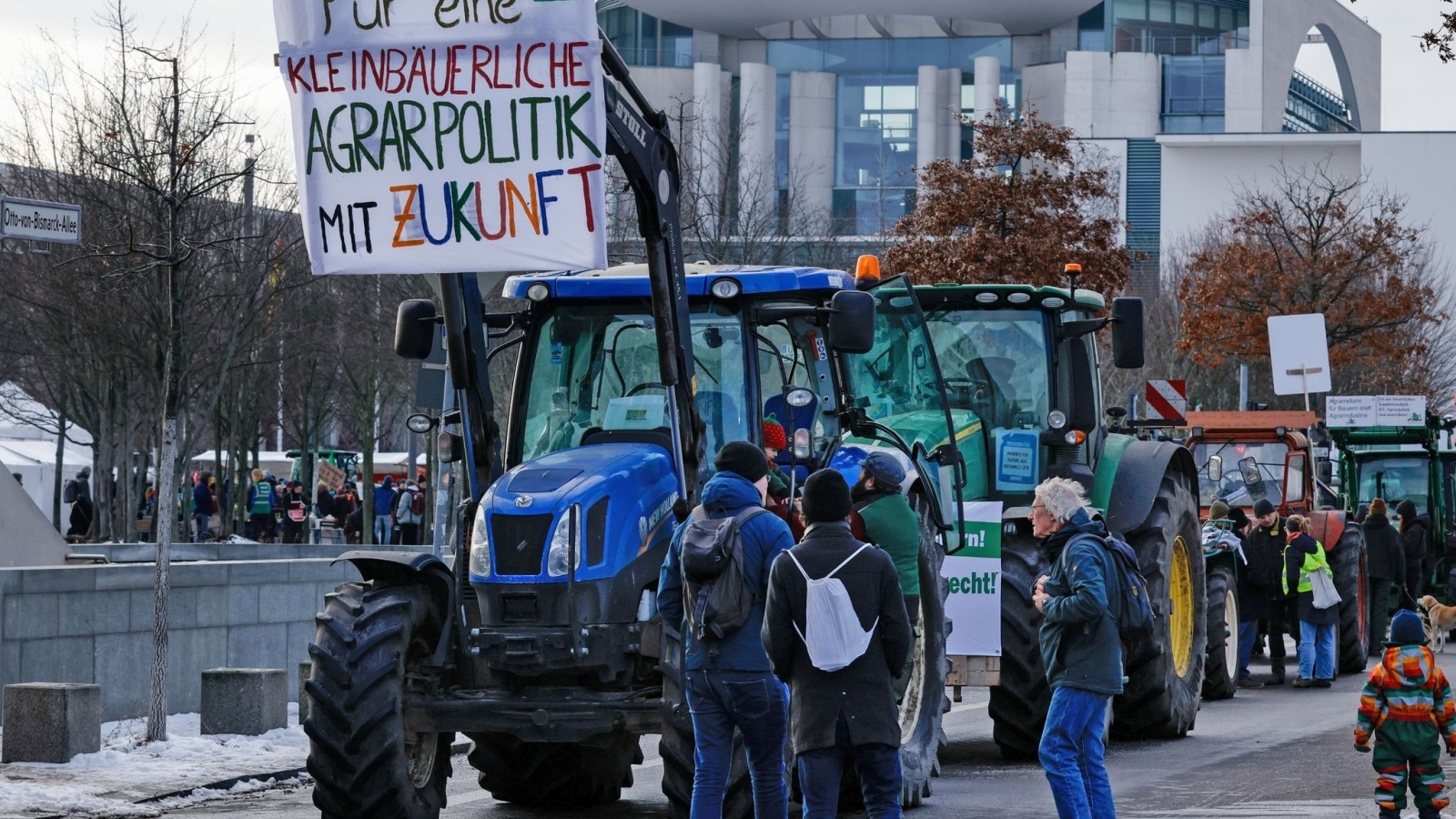 Bauernprotest: Für gesundes Essen und Umweltschutz