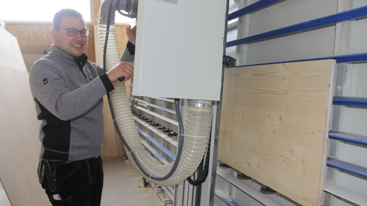 Mit 32 Jahren der Chef von zehn Handwerkern im Saale-Holzland-Kreis