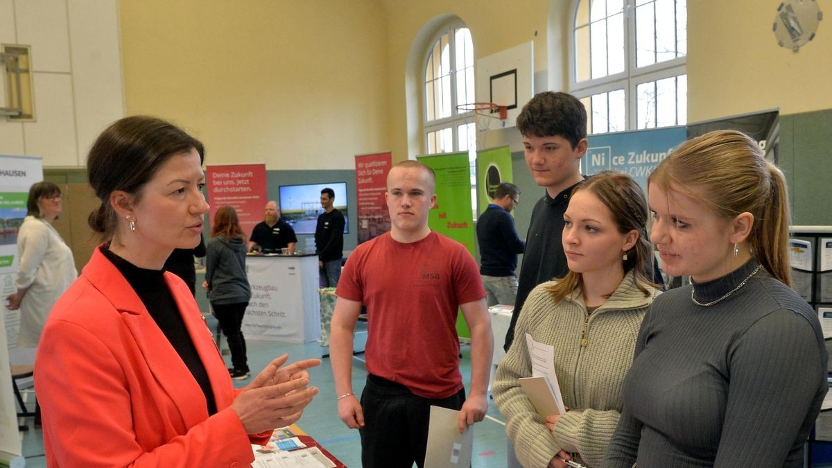 Die Bilder zur Berufsmesse in Weida