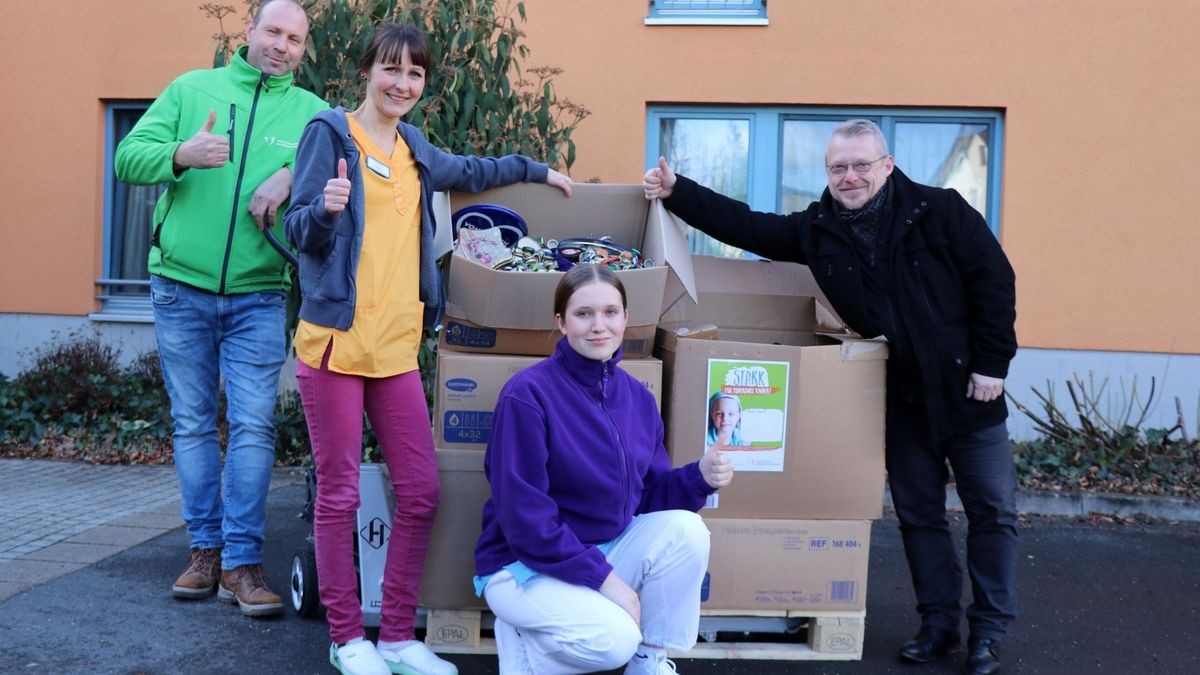 Bad Blankenburger sammeln kiloweise Kronkorken für Kinderhospiz