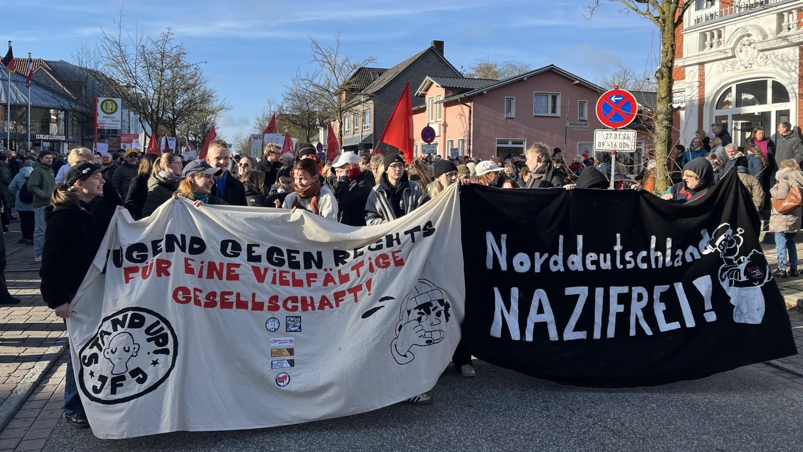 So protestiert Bargteheide gegen Rechtsruck und die AfD