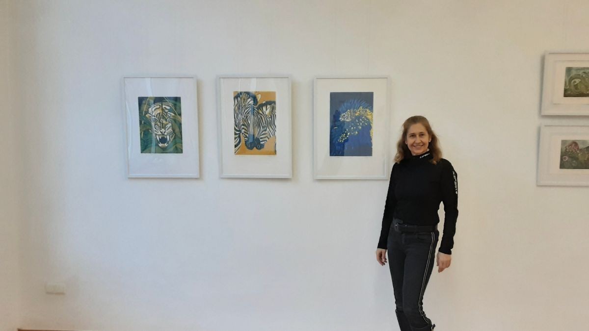 Wolfsburger Künstlerin hat ein Auge für das Auge