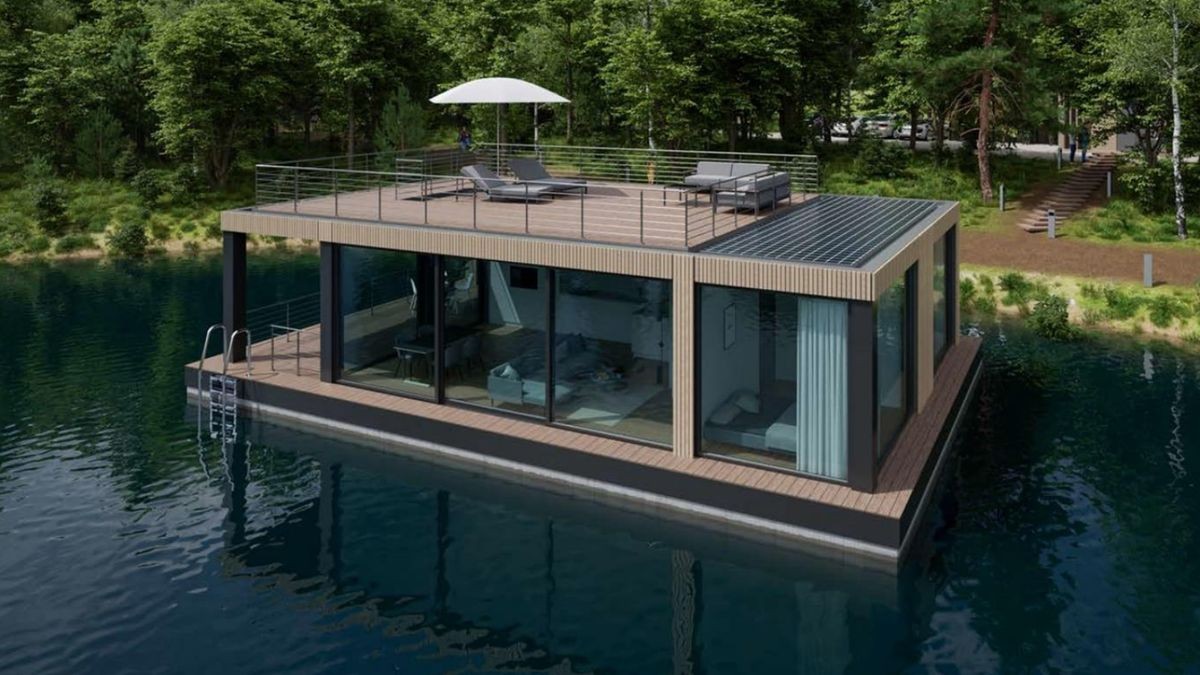 Bad Bramstedt: Exklusive, schwimmende Tiny Houses geplant