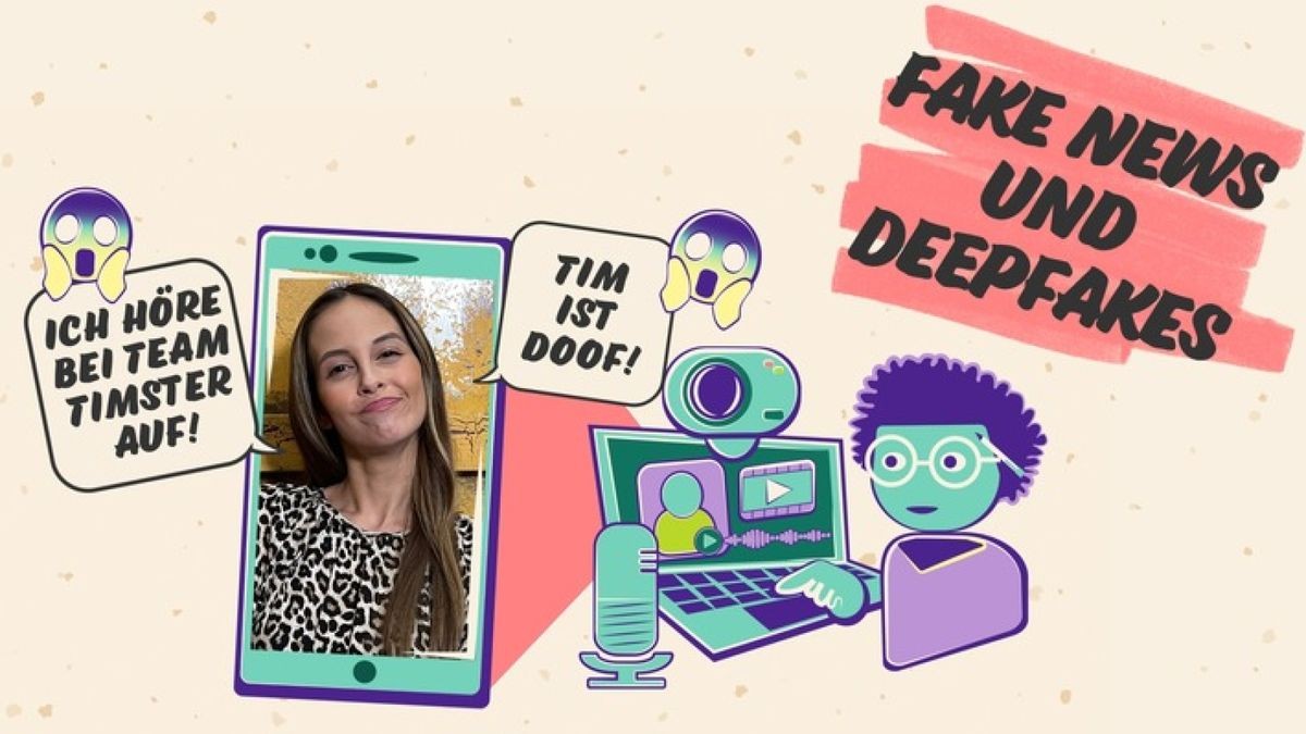 "Team Timster: Fake News und Deepfakes" / KiKA-Medienmagazin ordnet ein und gibt Tipps für den ...