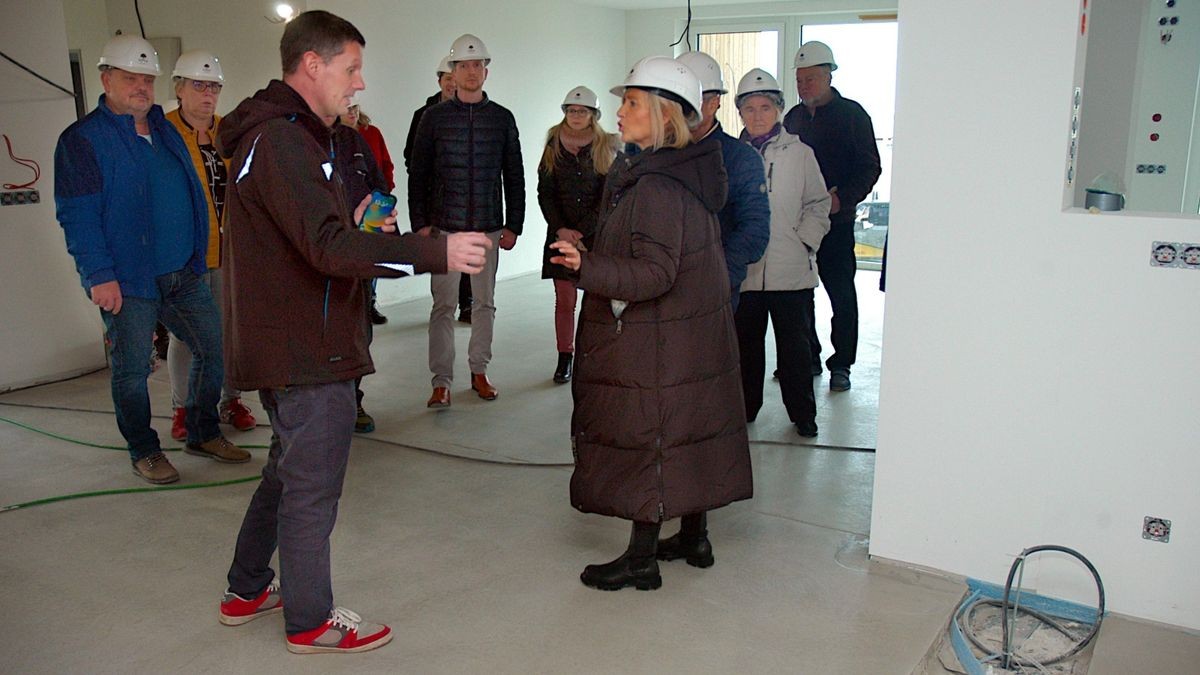 Paar-Zimmer und Heizung mit Pellets