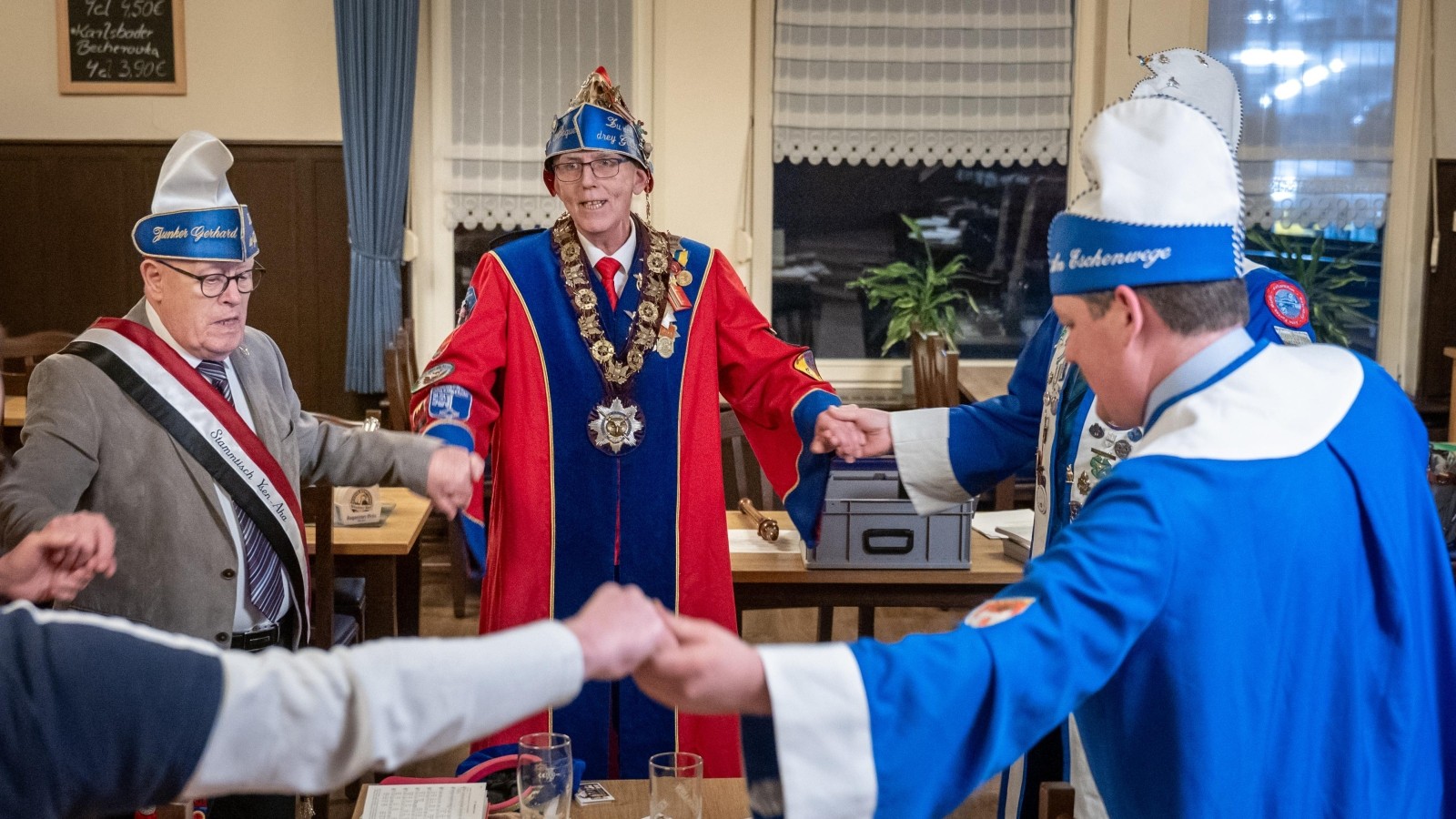 Eisenacher Schlaraffen spielen wieder in ihrer „Burg“