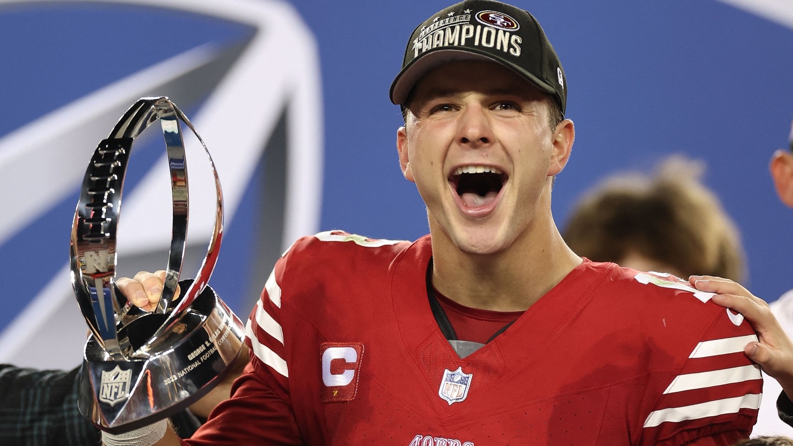 Brock Purdy von den San Francisco 49ers kann von Mr. Irrelevant zu Mr ...