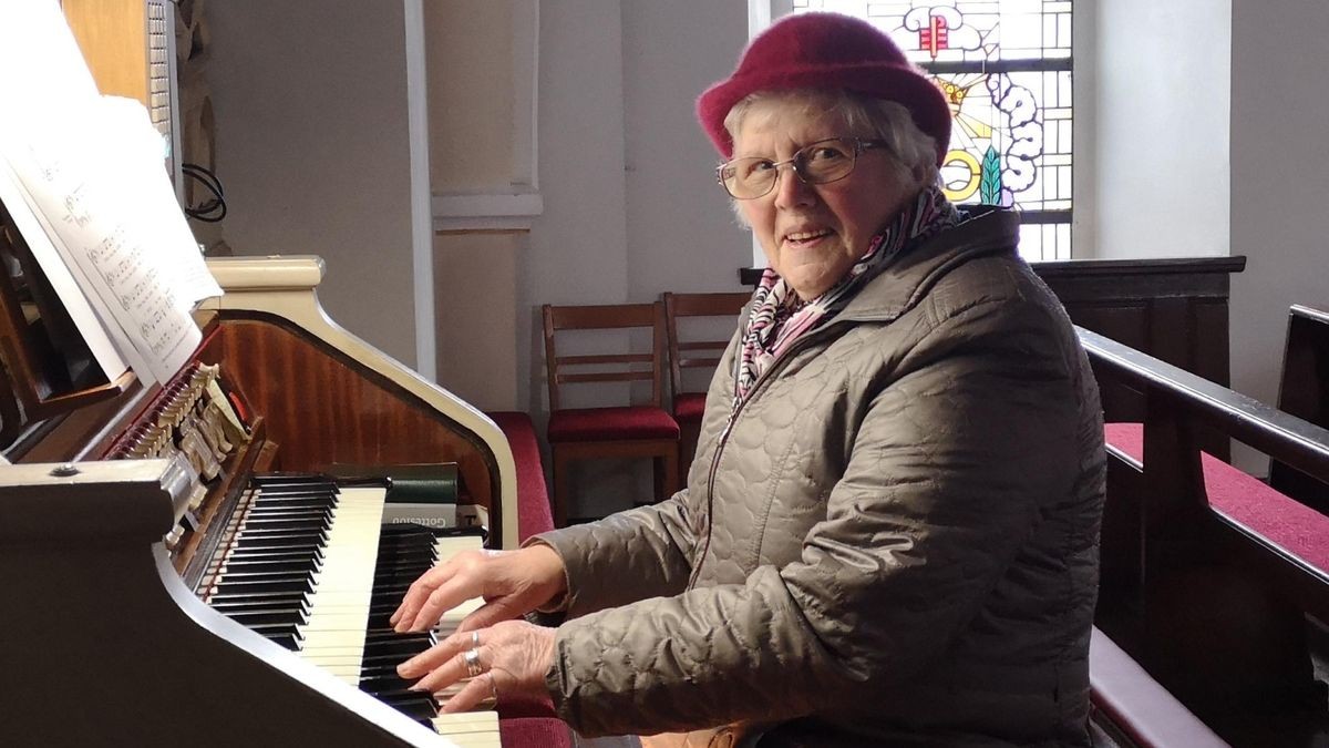 „Altes Register“: Christel Kinzel ist die dienstälteste Organistin im ...