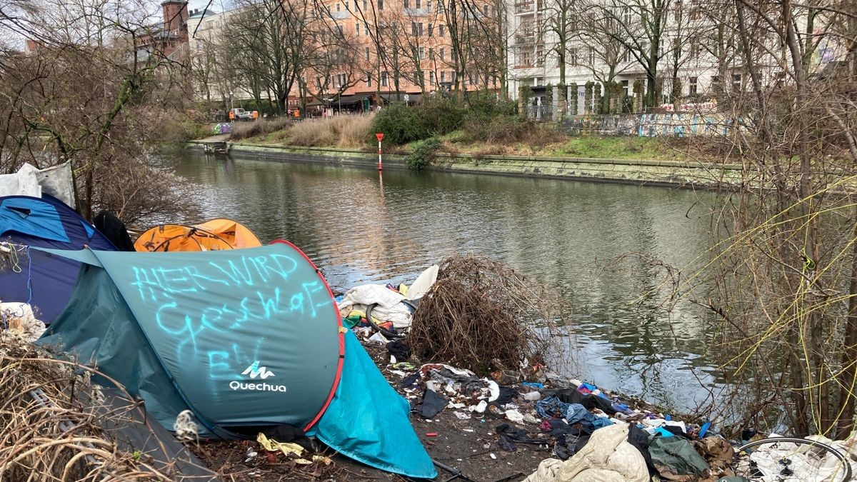 Wie die Bezirke mit den Zelten der Obdachlosen umgehen