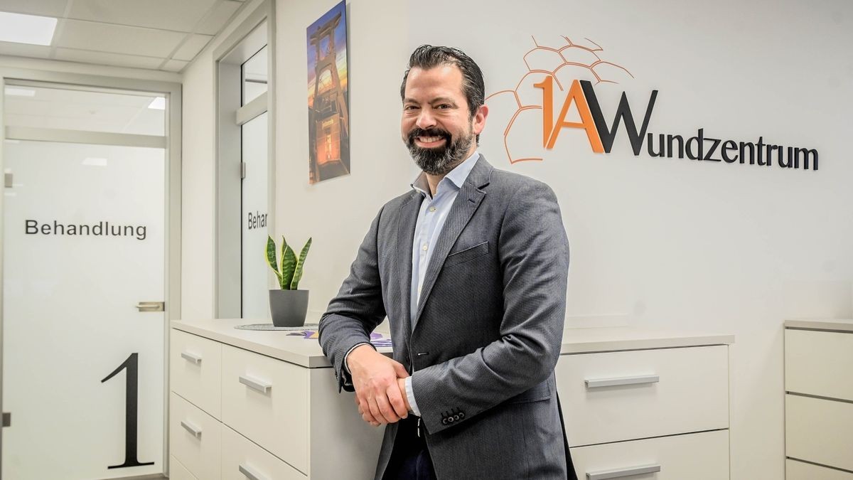 In diesem neuen Essener Zentrum werden Wunden versorgt