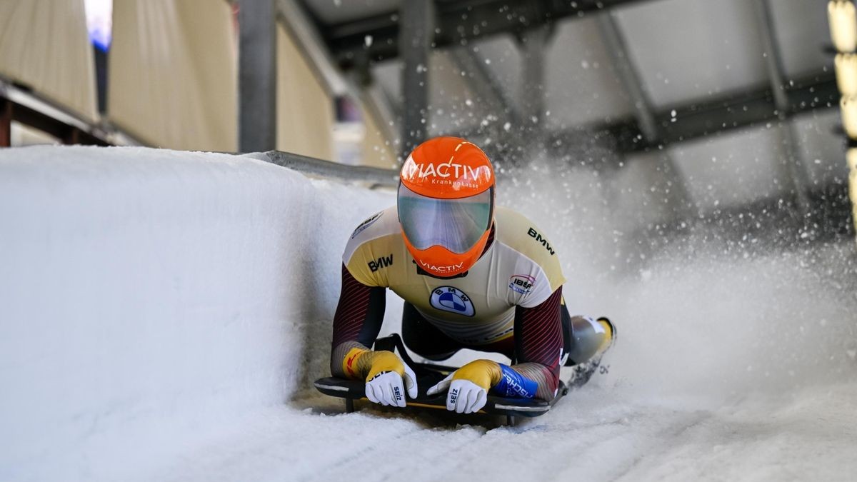 Thüringer Skeleton-Pilot Grotheer will dritten WM-Titel