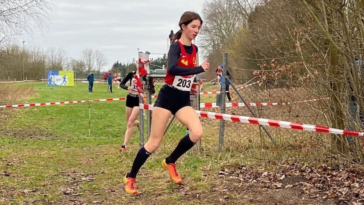 Milana Bornhardt überholt im Schlussspurt die Konkurrenz