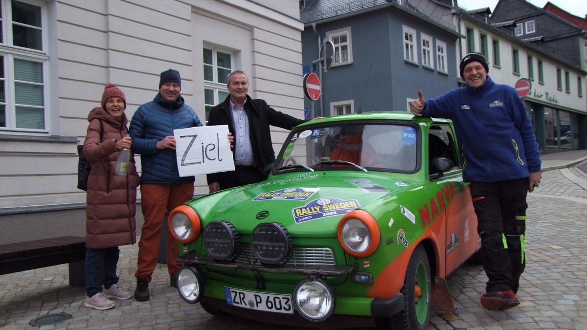 Von Zeulenroda nach Schweden mit dem Trabant: 4000-Kilometer-Tour beendet