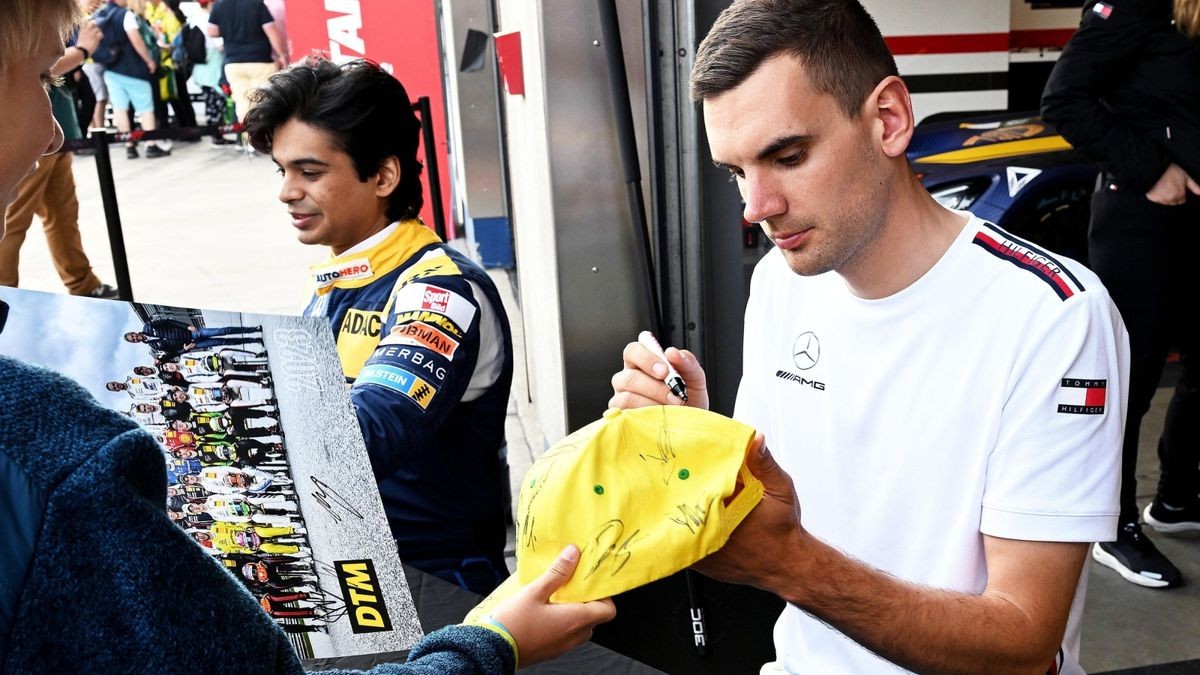 Luca Stolz erneut mit Mercedes-AMG und dem HRT in der DTM