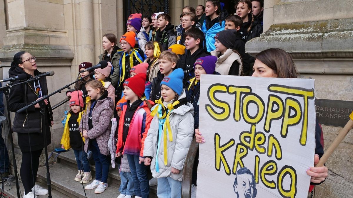 „Slawa Ukrajini“: Braunschweig gedenkt der Ukraine