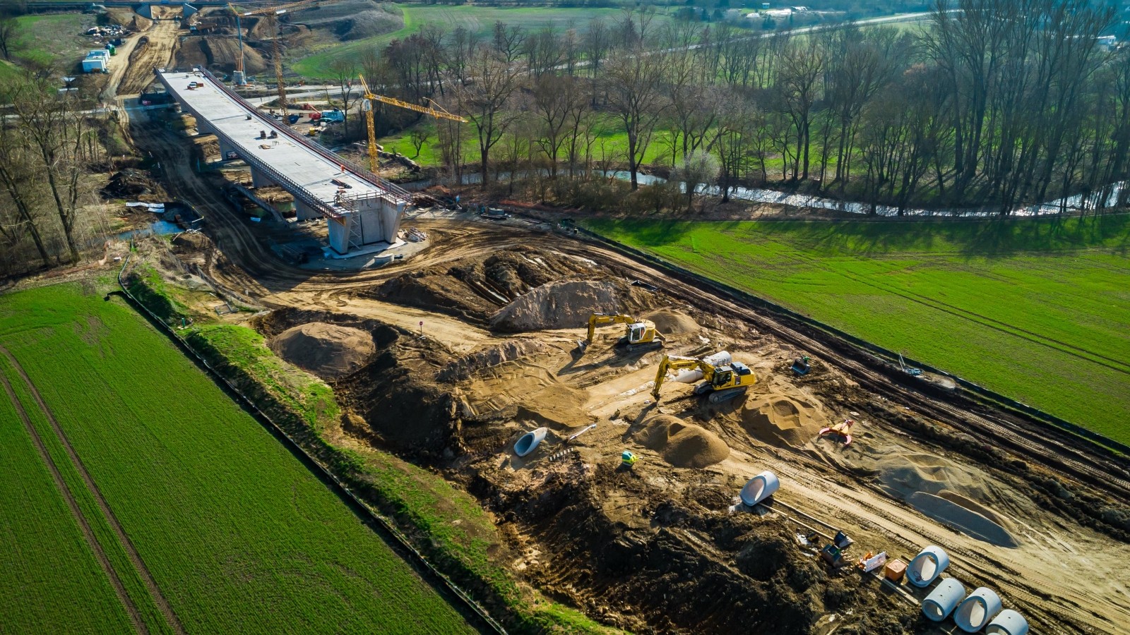 Luftbilder: Das wird die neue B247 im Unstrut-Hainich-Kreis