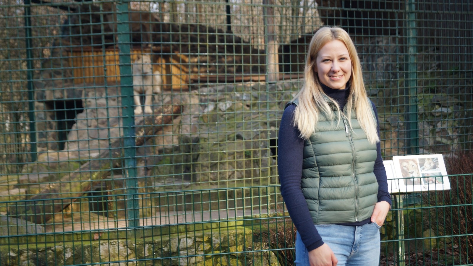 Jung und dynamisch: Sie ist die neue Chefin im Tierpark Gera