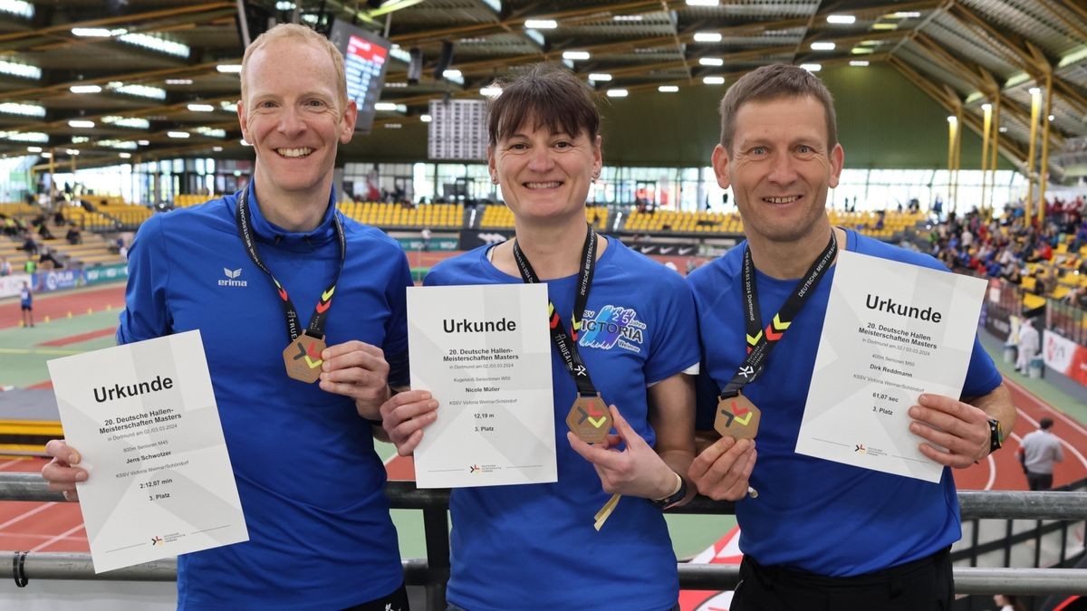 Bronzene Überraschung für Weimarer Trio