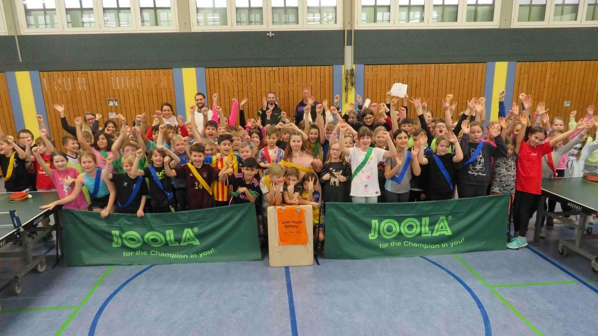 Grundschule Broistedt schürt Begeisterung fürs Tischtennis