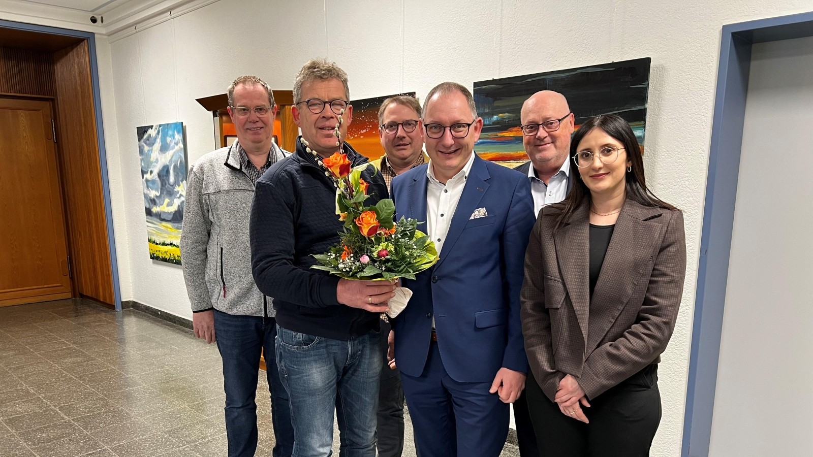 Rees: Hausmeister vom Gymnasium Aspel feiert Jubiläum