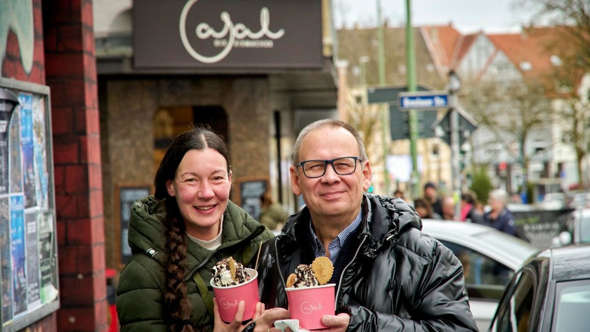 Andrang bei elf Grad: Was macht dieses Essener Eis so beliebt?