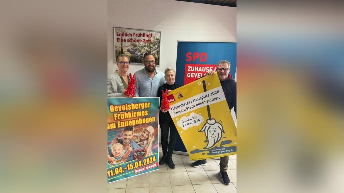 „Hausputz“ Gevelsberg: SPD ruft zum Mitmachen auf