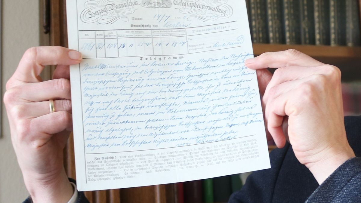 Die Emser Depesche und ihre Folgen für Thüringen