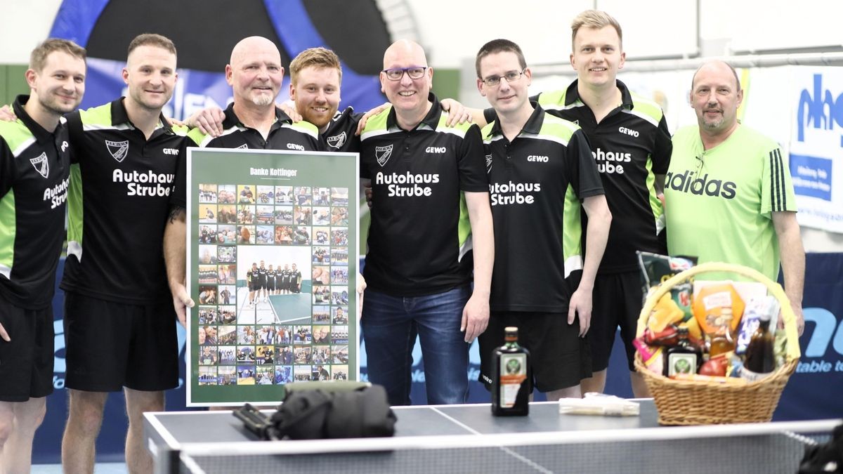 Teamplayer Klaus Kotke verabschiedet sich vor 50 Fans
