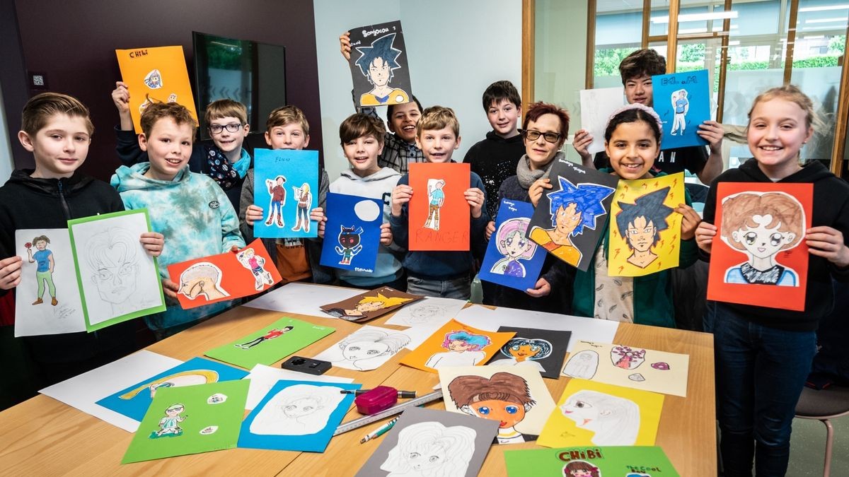 Kamp-Lintfort: So zeichnen Kinder ihre eigenen Comic-Helden