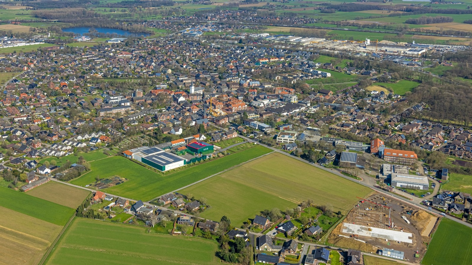 Hamminkeln von oben: Die schönsten Seiten der Stadt