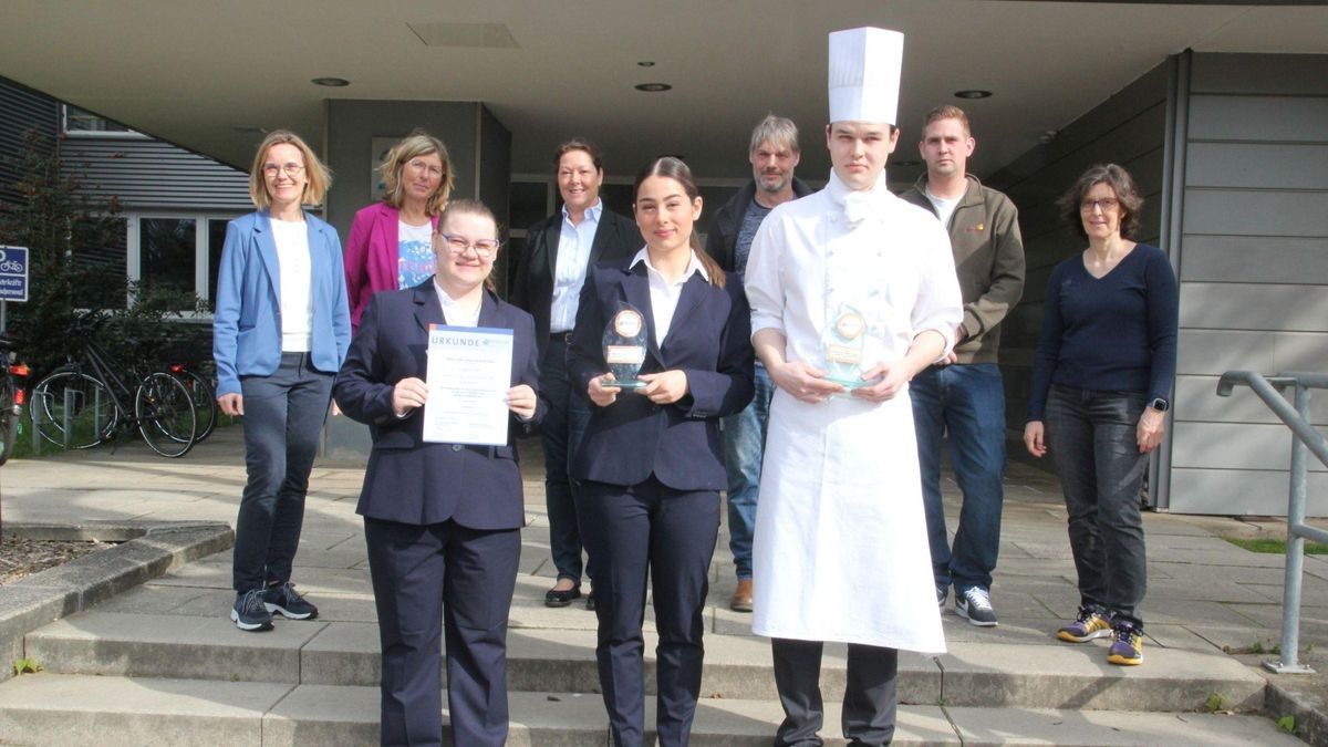 Jugendmeisterschaft im Gastgewerbe: Bronze für Gifhorner Azubis