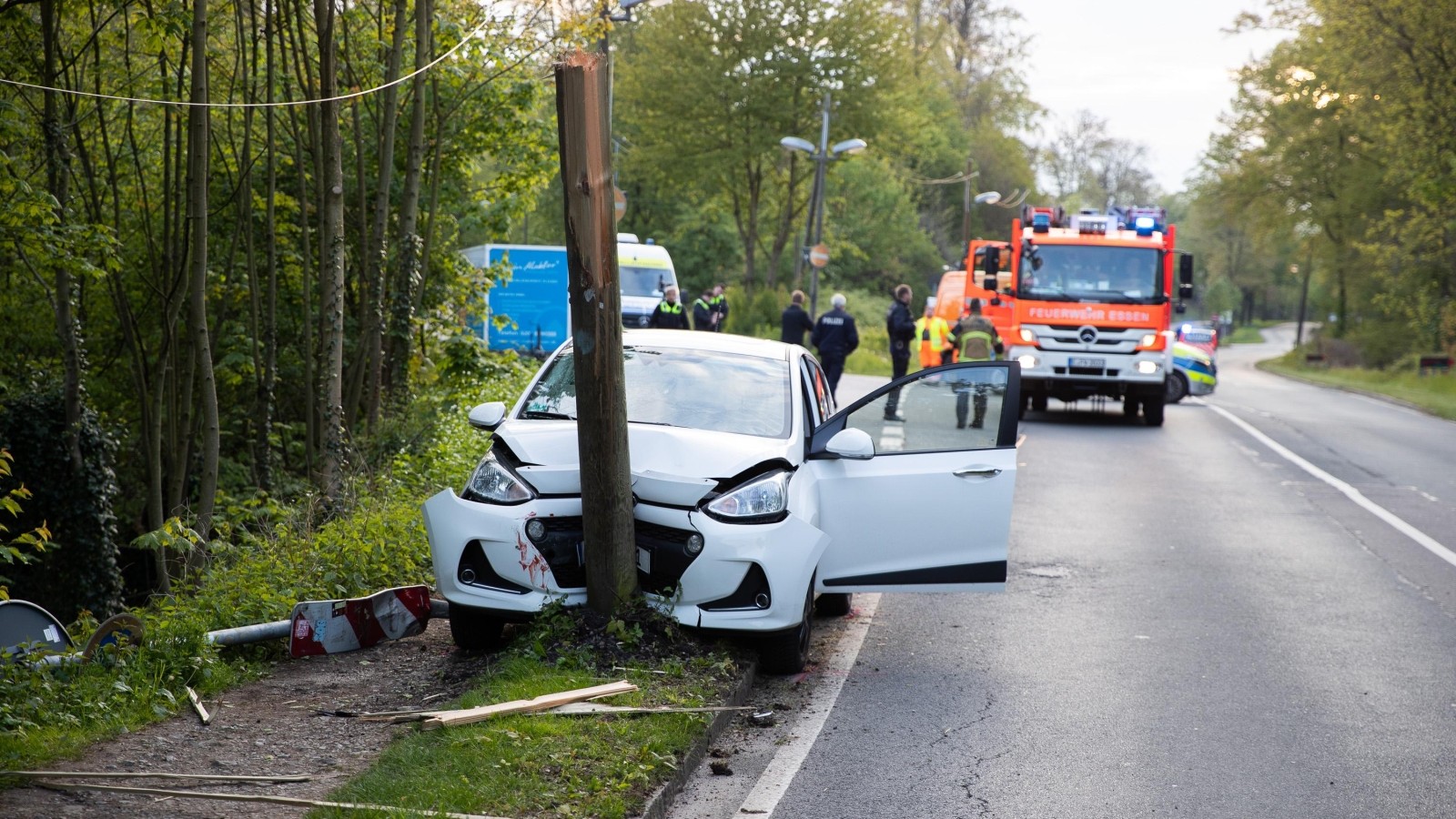 Autofahrerin (84) stirbt nach Unfall in Essen-Heisingen