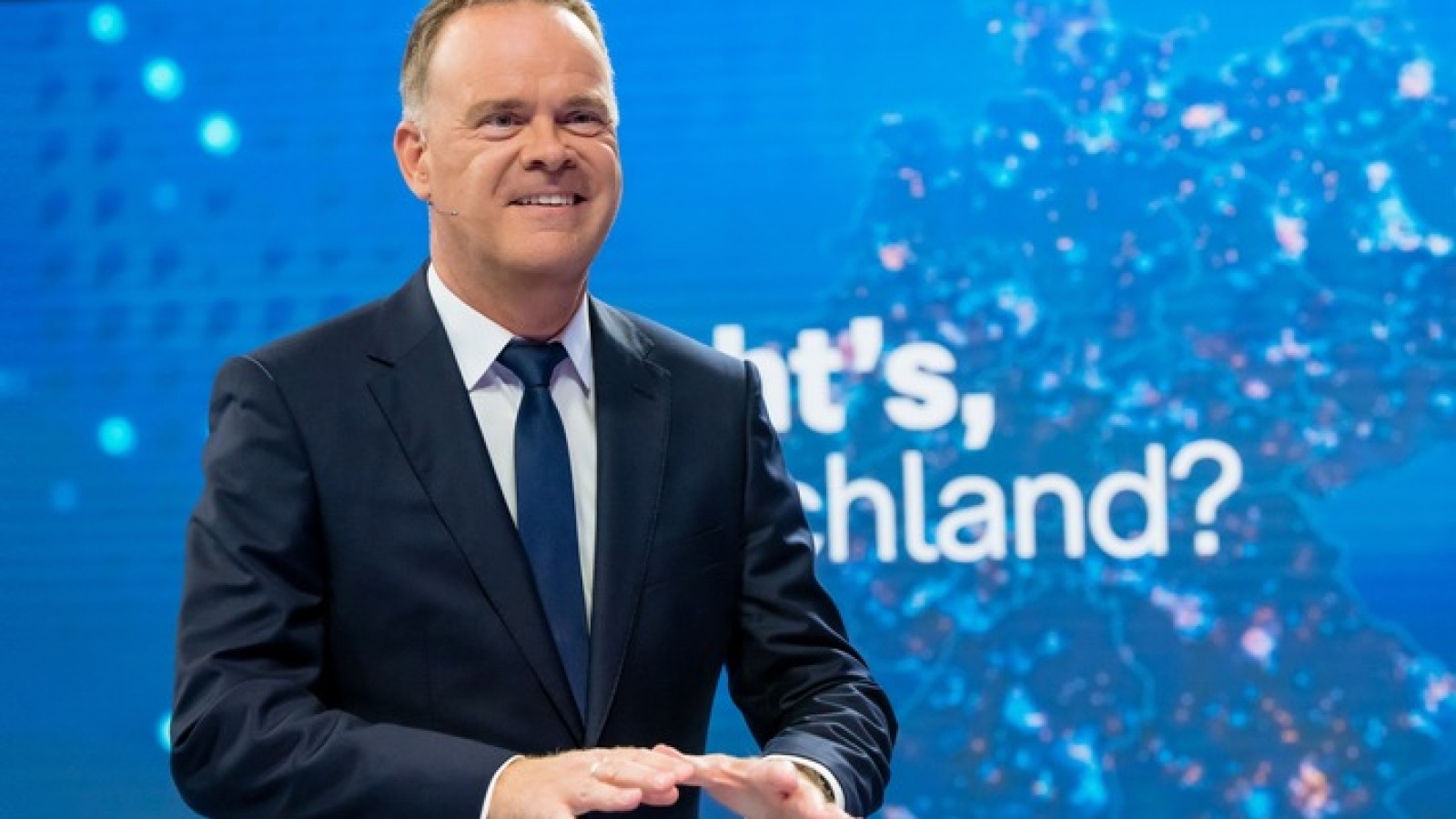 Wie geht's, Deutschland? ZDF-Live-Sendung mit Moderator Christian Sievers