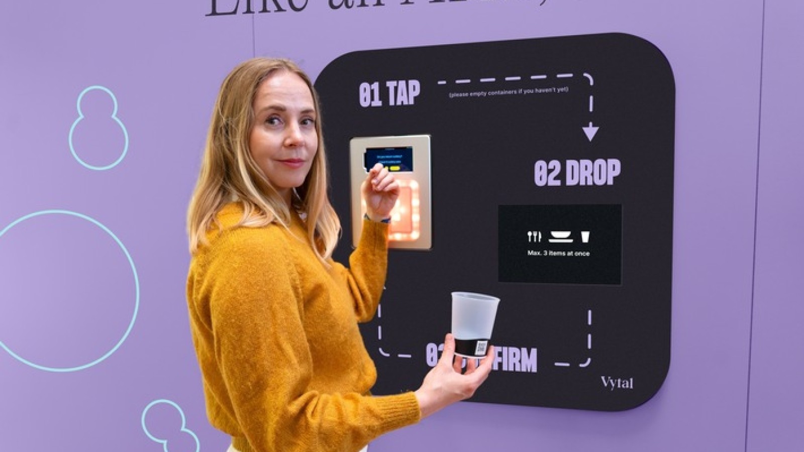 Vytal Global und OMR launchen Mehrweg-Event-Innovation auf dem OMR ...