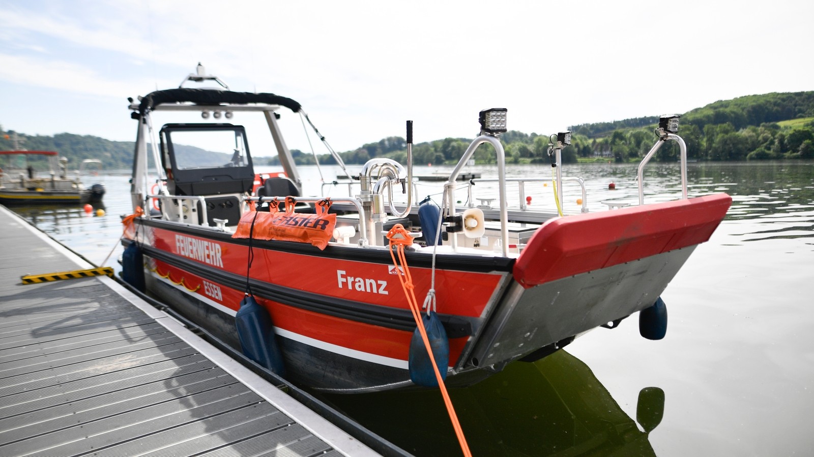 Größer und schneller: Das neue Rettungsboot der Feuerwehr
