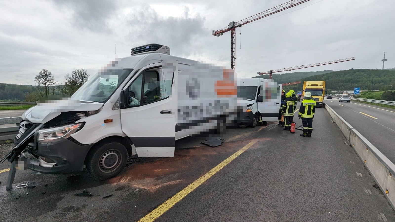 Siegen: Schwerer Unfall auf A 45 – langer Stau auch in der Stadt