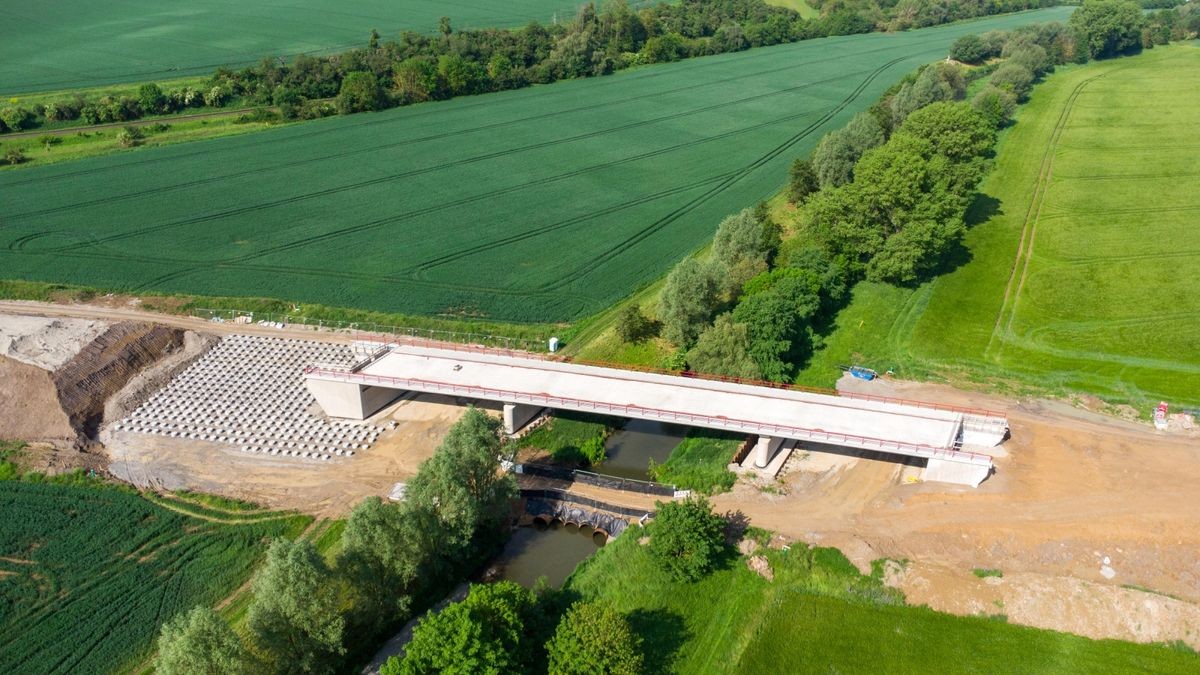 Luftbilder: Das wird die neue B247 im Unstrut-Hainich-Kreis