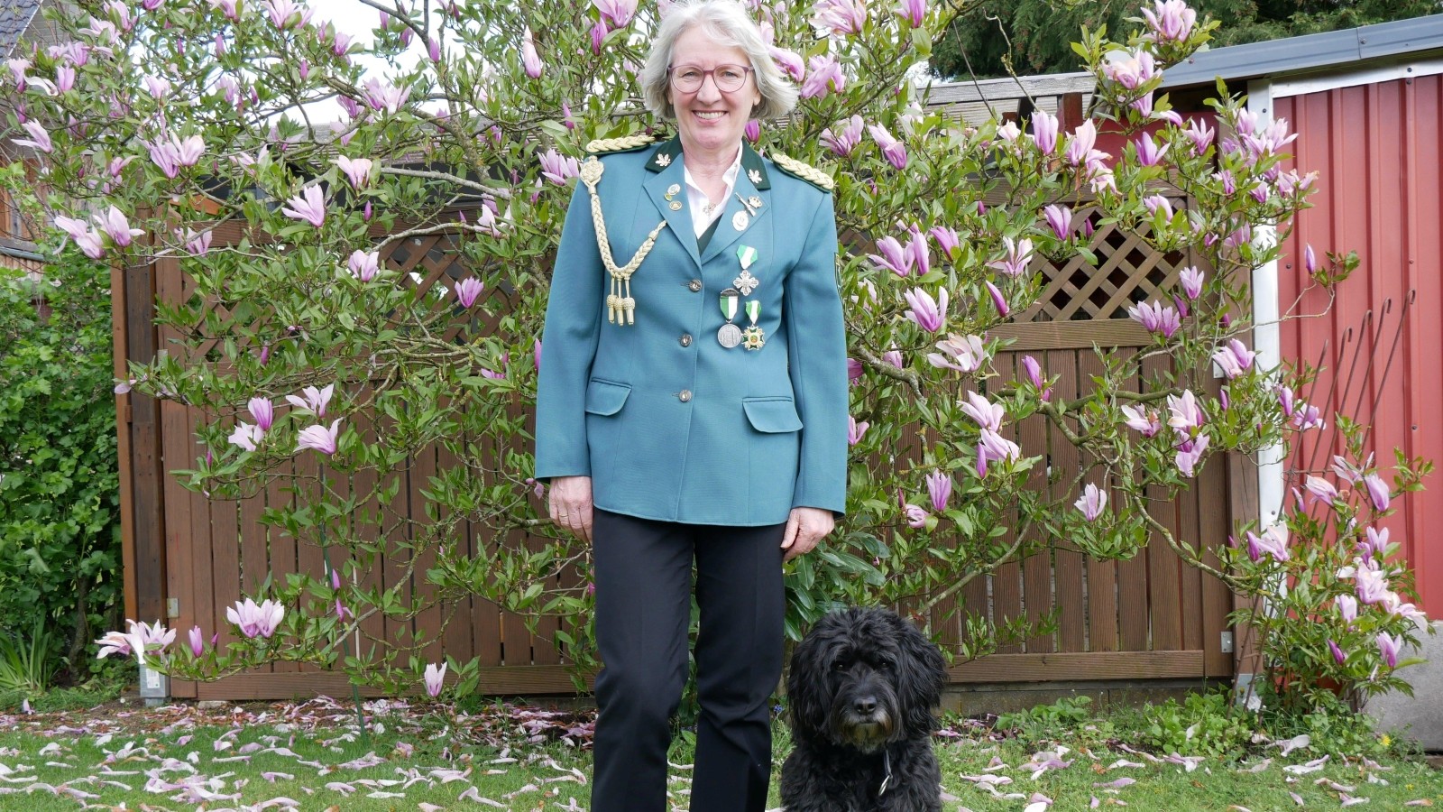 Anette Randt: Eine Powerfrau zeigt 450 Schützen, wo es langgeht