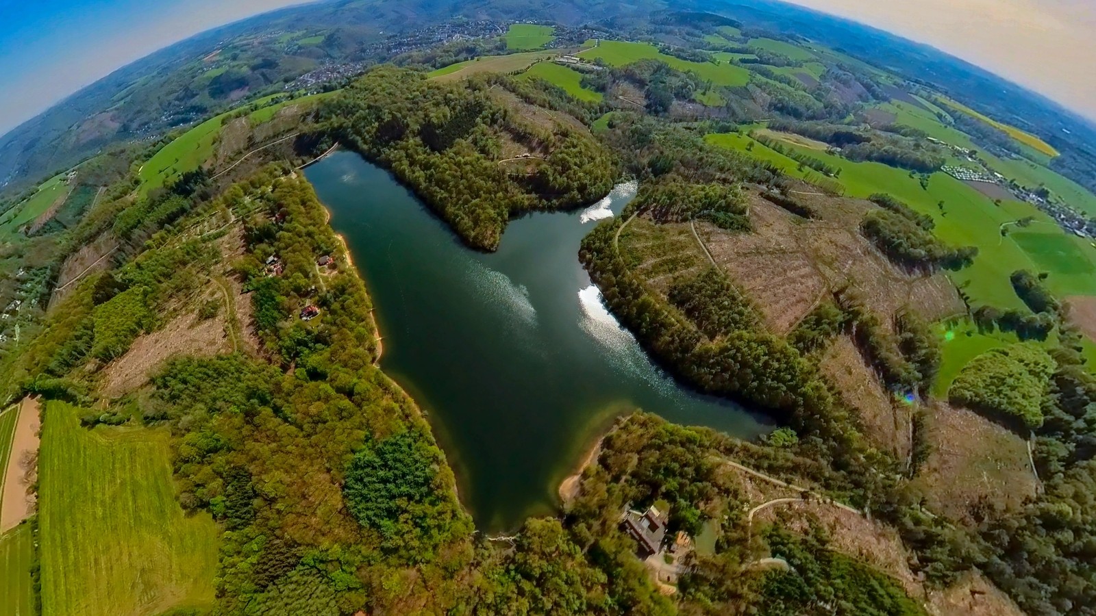 Breckerfeld von oben: Neue Luftaufnahmen aus der Hansestadt