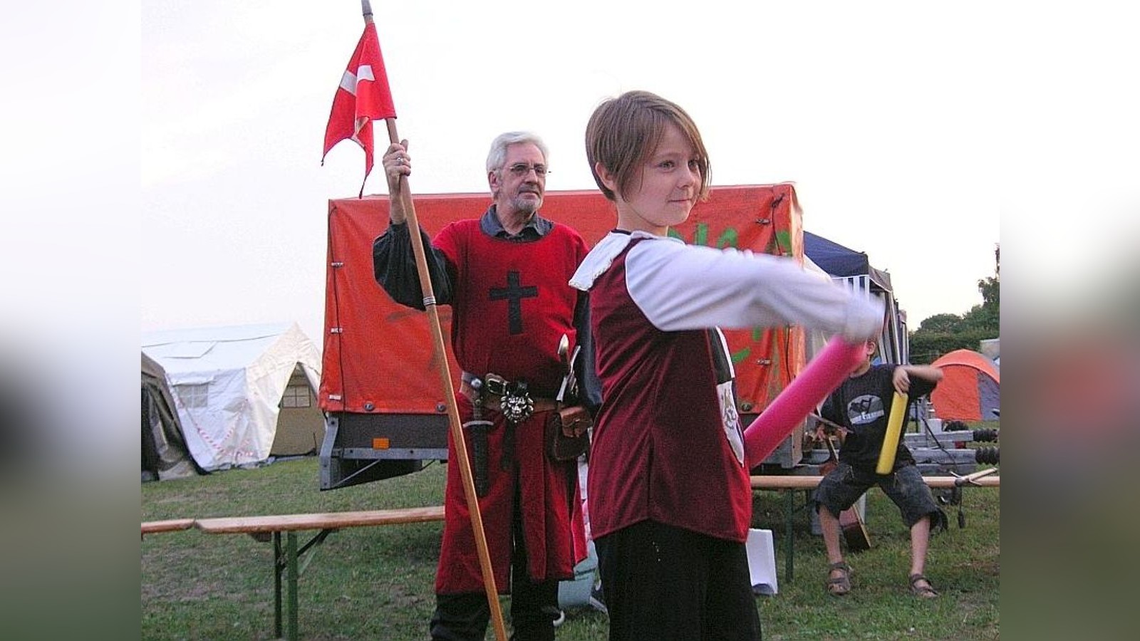 Der Ritterschlag vom König war die Krönung