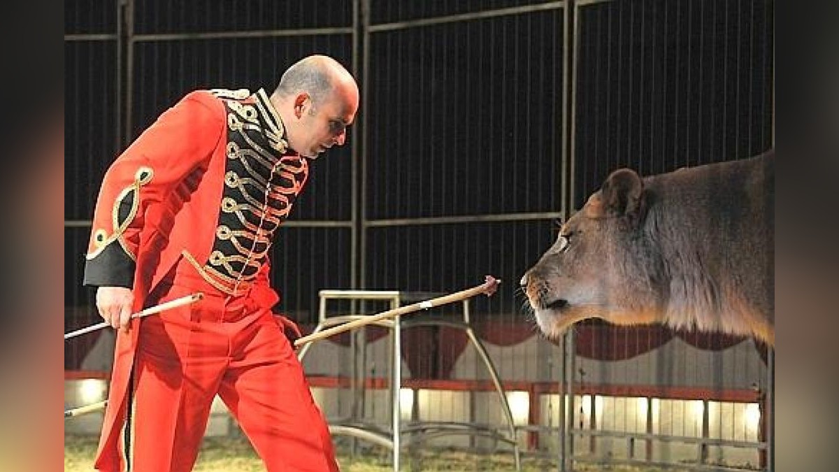 Vorstellung im Zirkus Althoff