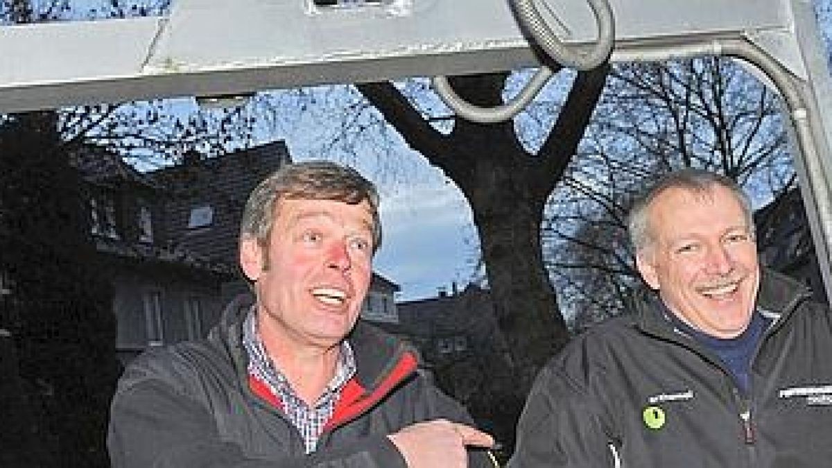 Per Hubwagen wird Fichte zum Schmuckstück