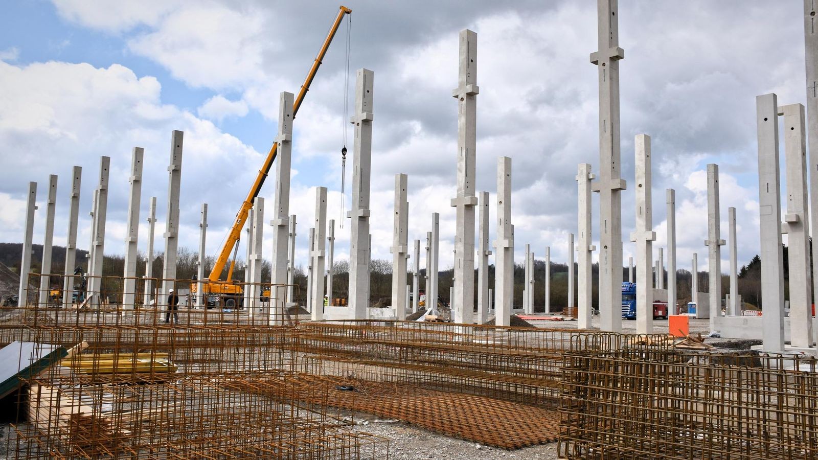 Erste Eindrücke vom Amazon-Verteilzentrum in Wenden