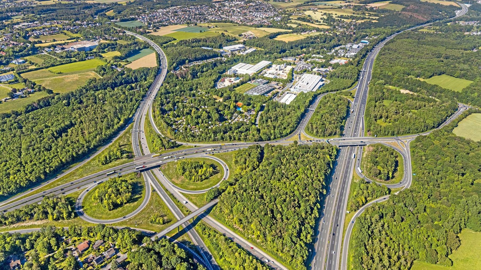 Achtung: Baustelle auf A1 und A43 in Wuppertal